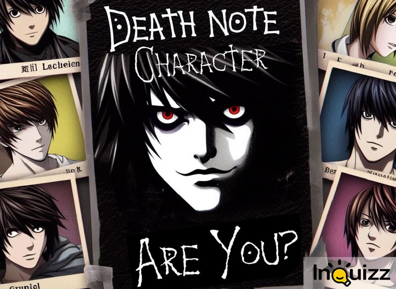 Which Death Note Character Are You and Would You Write in the Book?